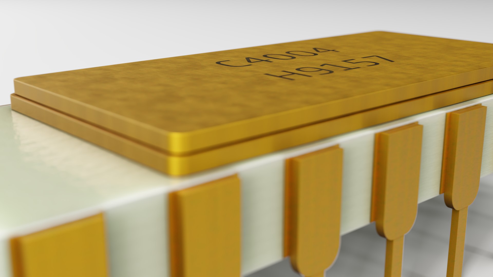 3D Intel C4004 Processor Model - TurboSquid 1871765