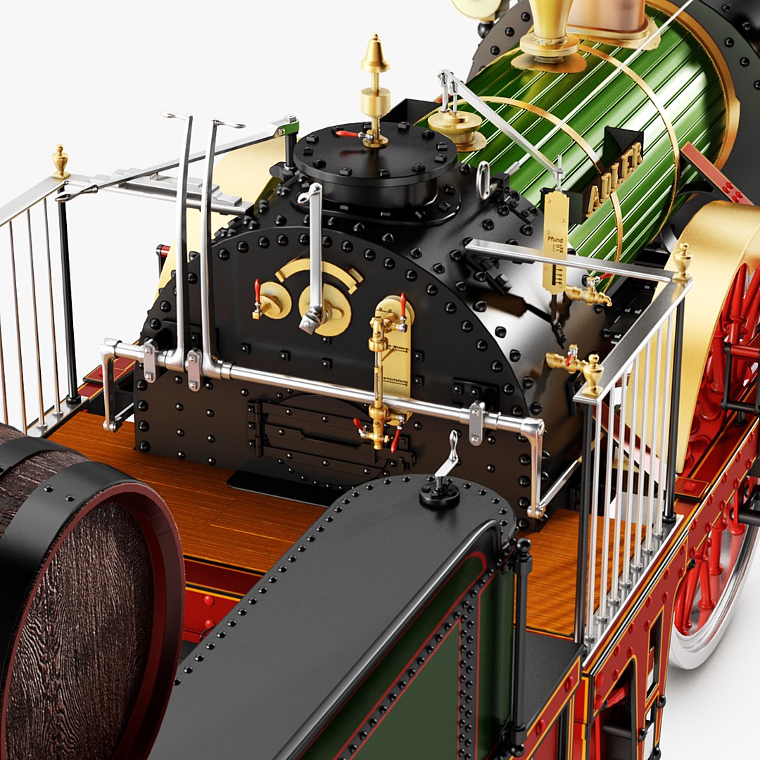 Fbx Historical Adler Train Passenger