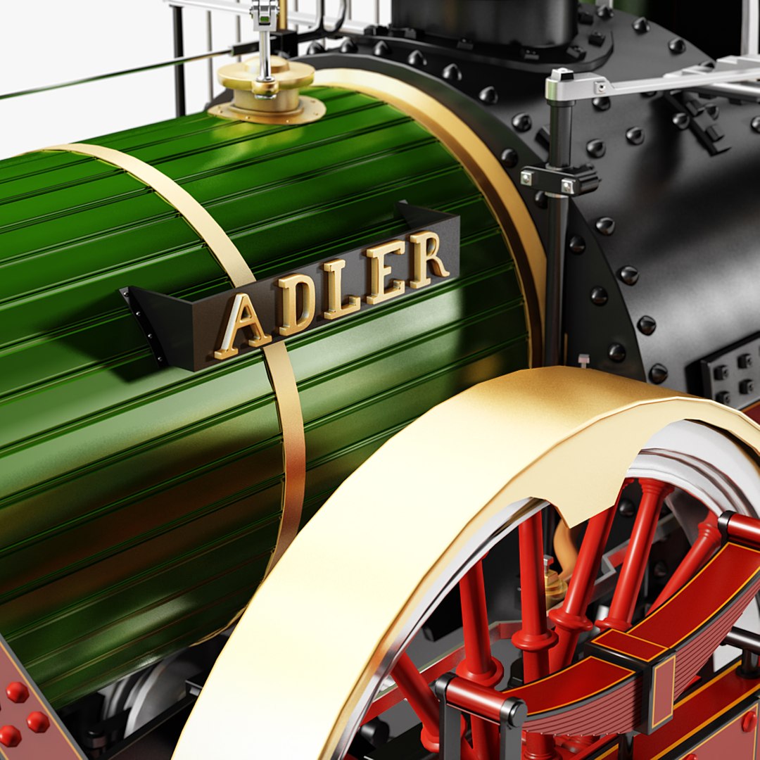 Fbx Historical Adler Train Passenger