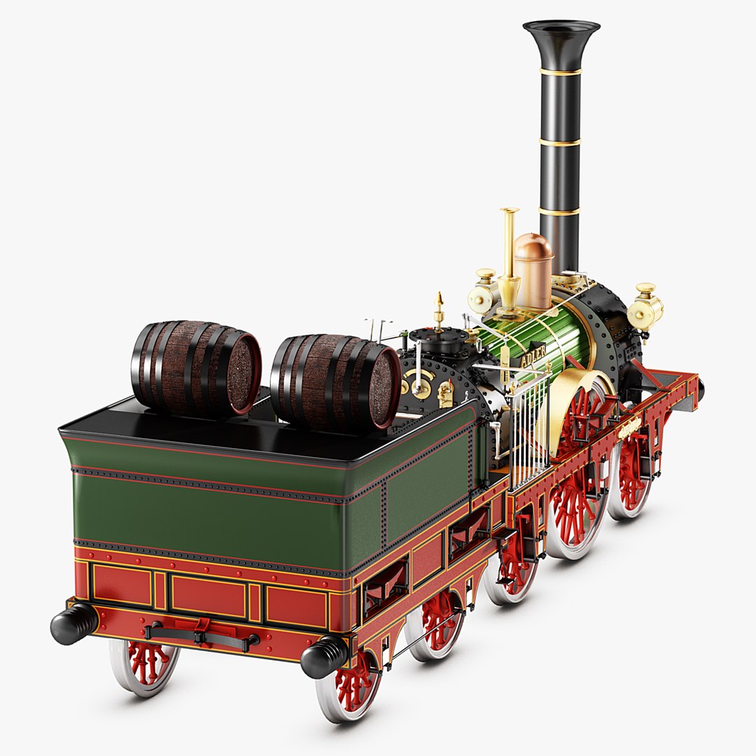 Fbx Historical Adler Train Passenger