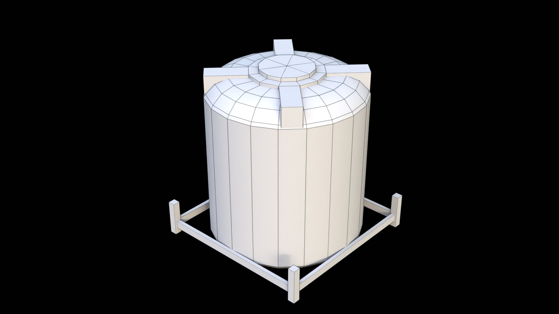 Plastic Water Tank 3D Model - TurboSquid 2281363