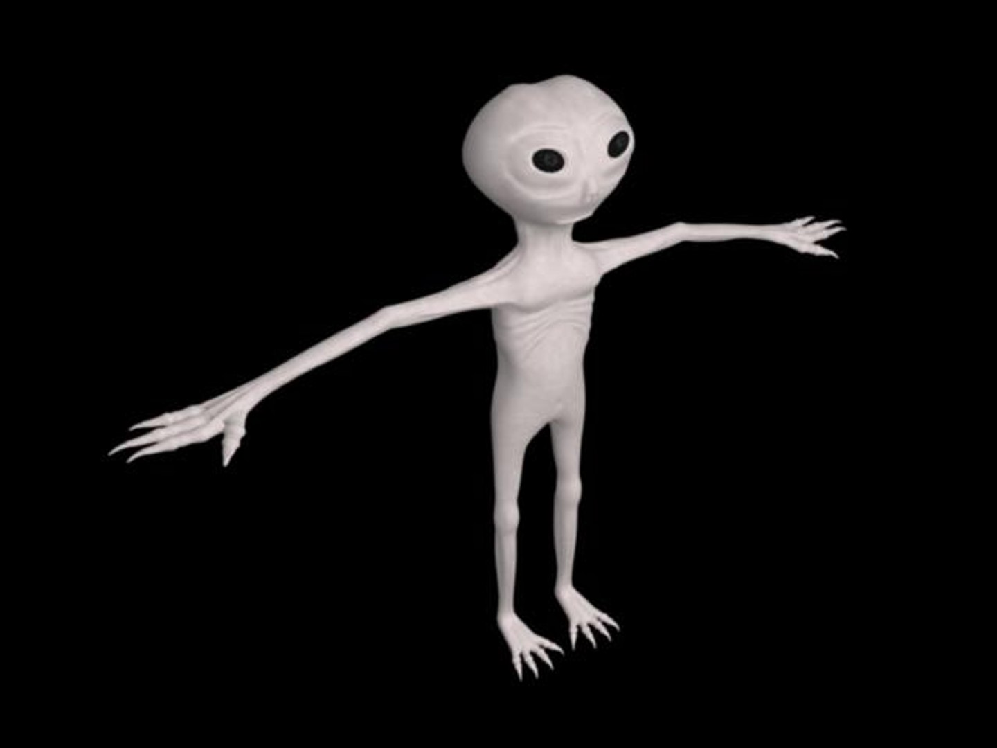 3d model alien reticul