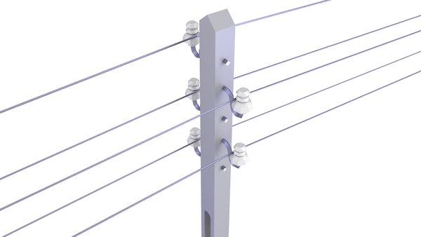 3D Street Utility Pole Low Poly Game 13 - TurboSquid 1864058