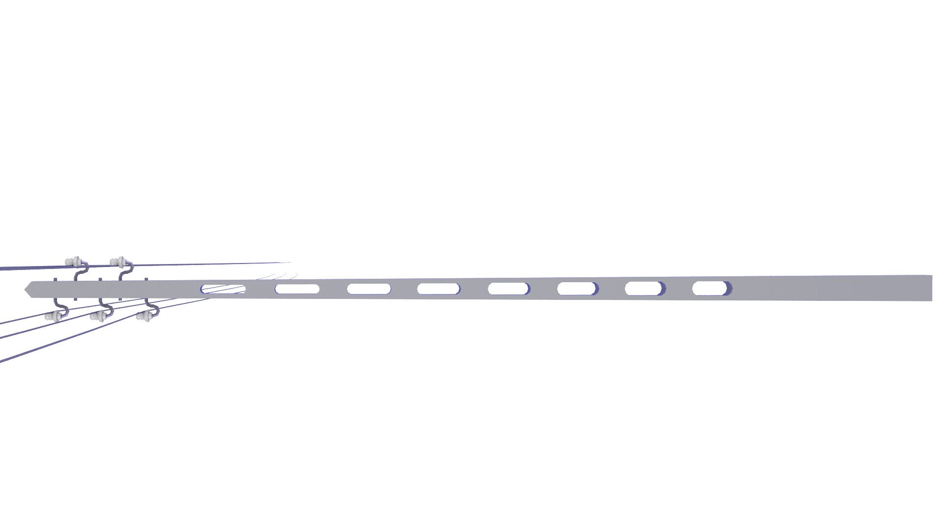 3D Street Utility Pole Low Poly Game 13 - TurboSquid 1864058