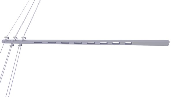 3D Street Utility Pole Low Poly Game 13 - TurboSquid 1864058