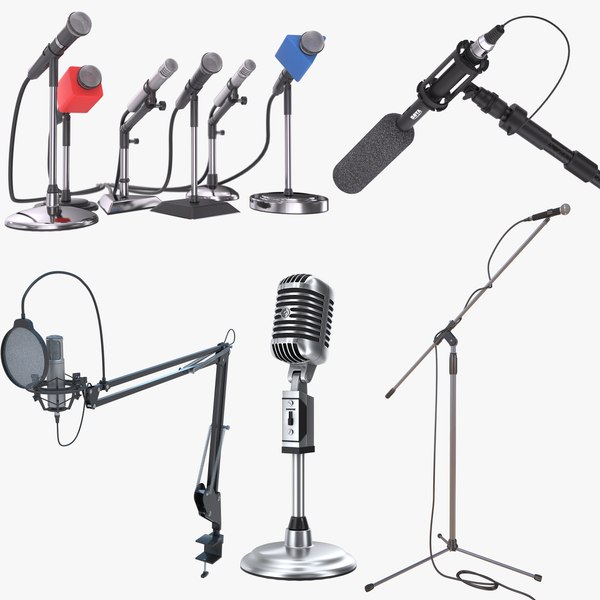 Free 3D Microphone Models | TurboSquid