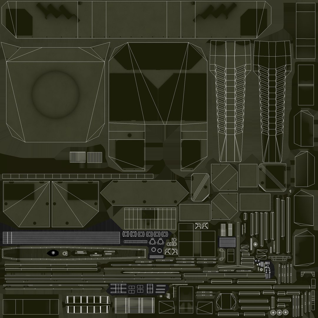 3D Turret 32V01 - TurboSquid 1772825