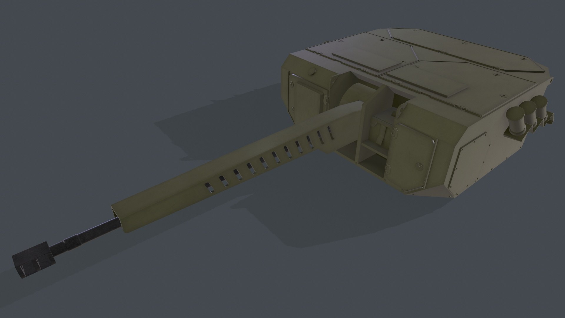 3D Turret 32V01 - TurboSquid 1772825