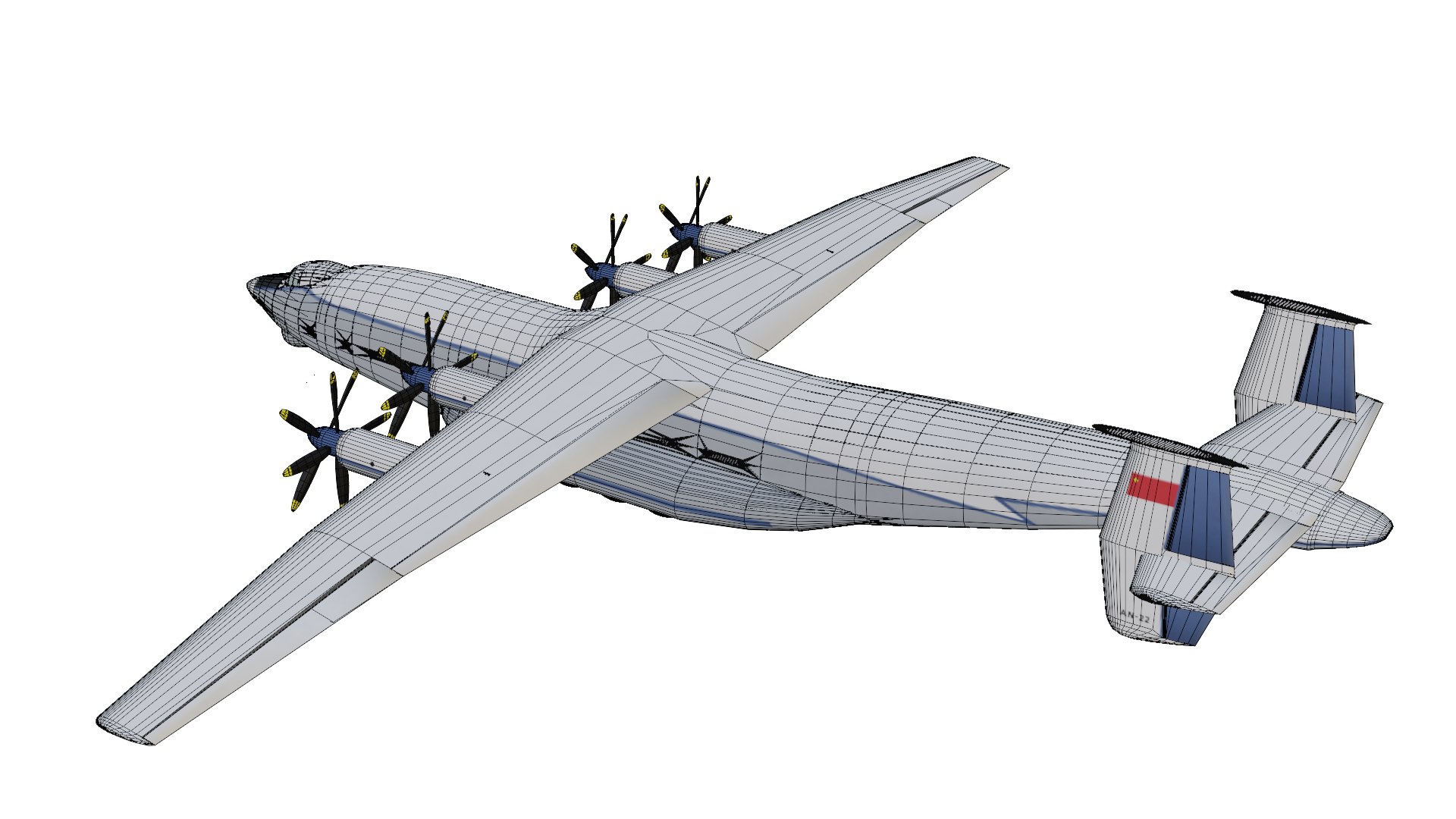 3D Antonov AN 22 Antei - TurboSquid 2341808