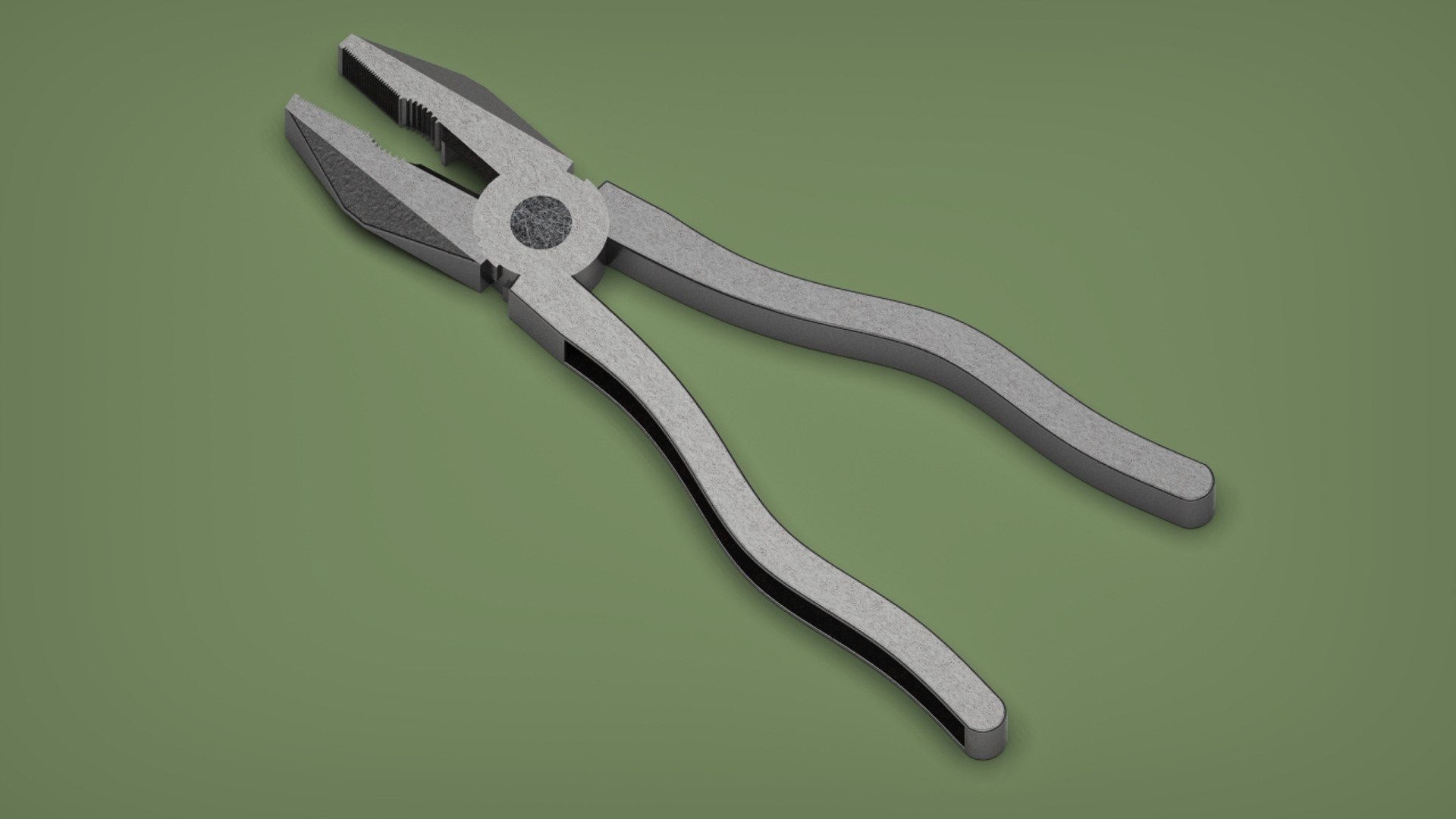 Combination Pliers 3D Model - TurboSquid 2115466