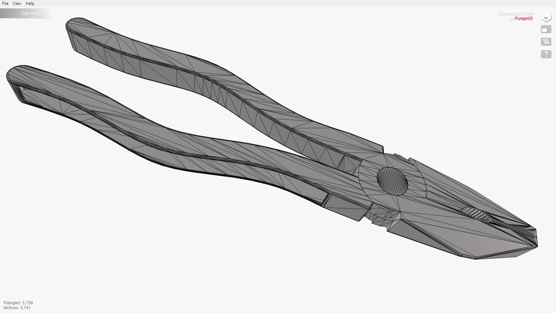 Combination Pliers 3D Model - TurboSquid 2115466