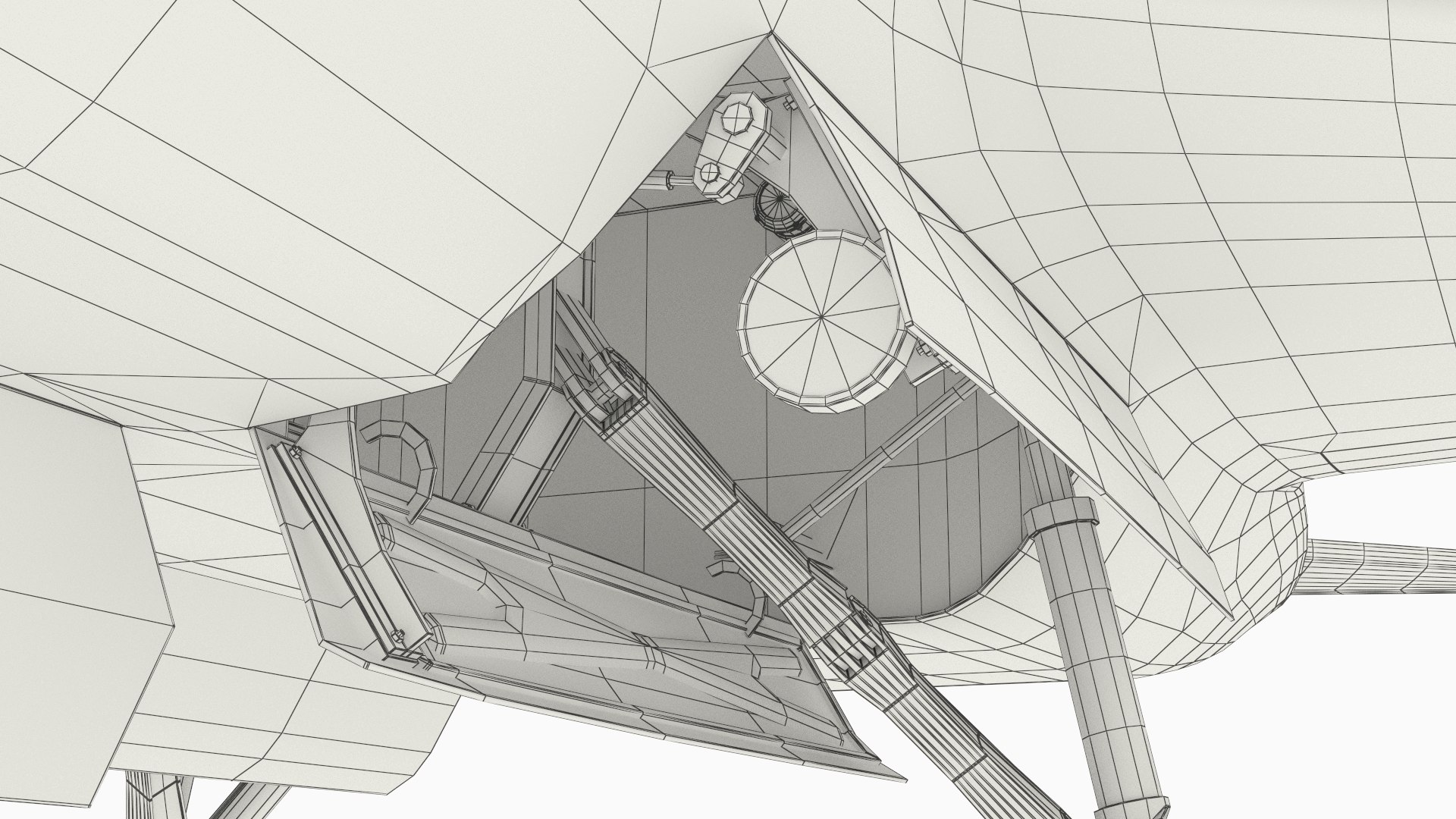 3D Stealth Fighter Jet With Landing Gear Down Grey Rigged - TurboSquid ...