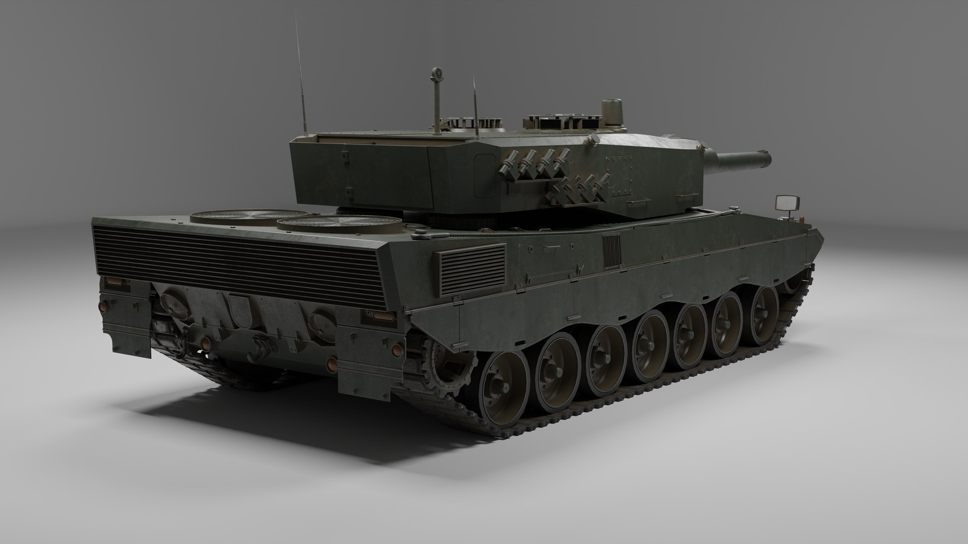3D Model Leopard 2 - TurboSquid 2106822