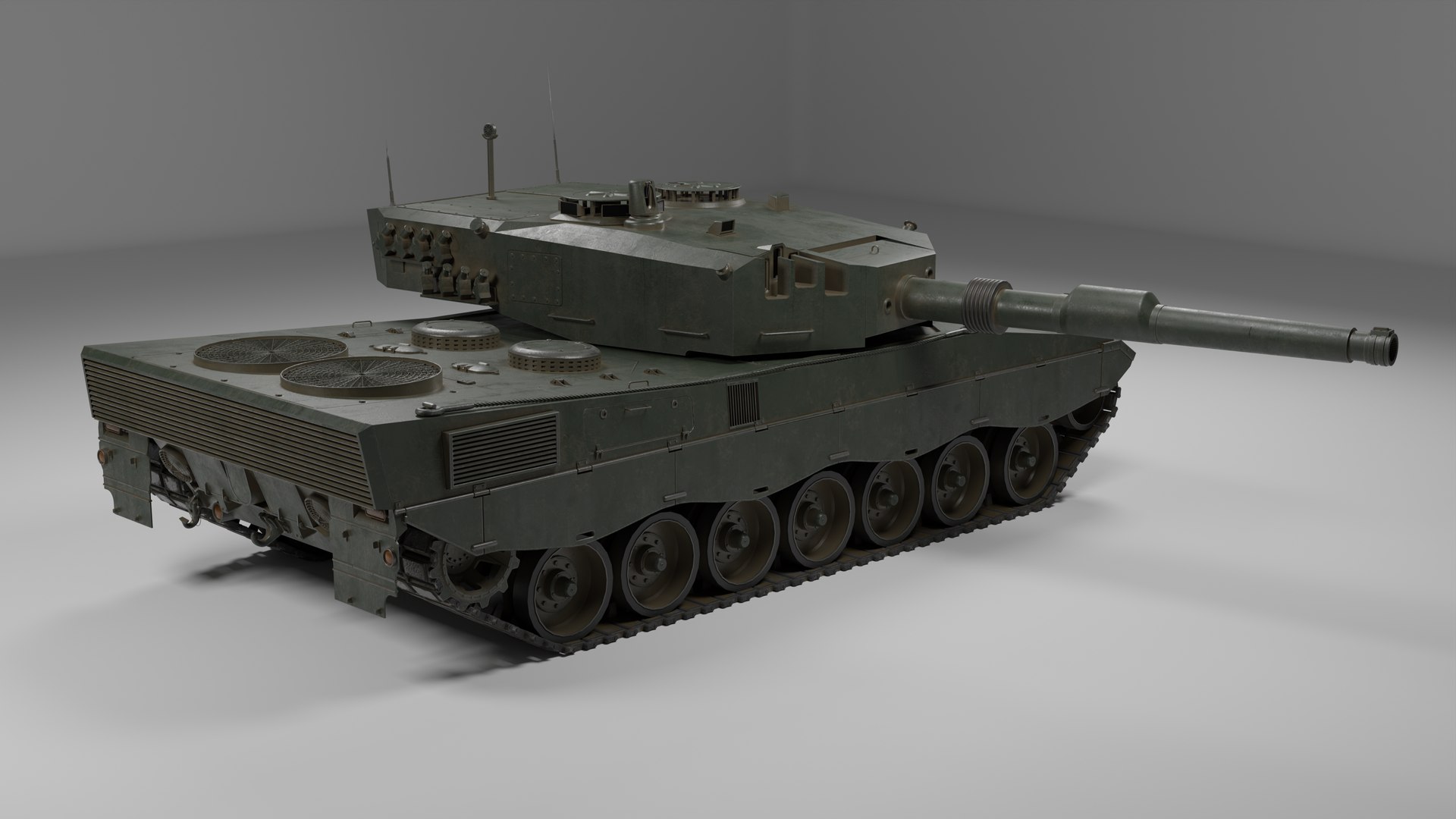 3D Model Leopard 2 - TurboSquid 2106822
