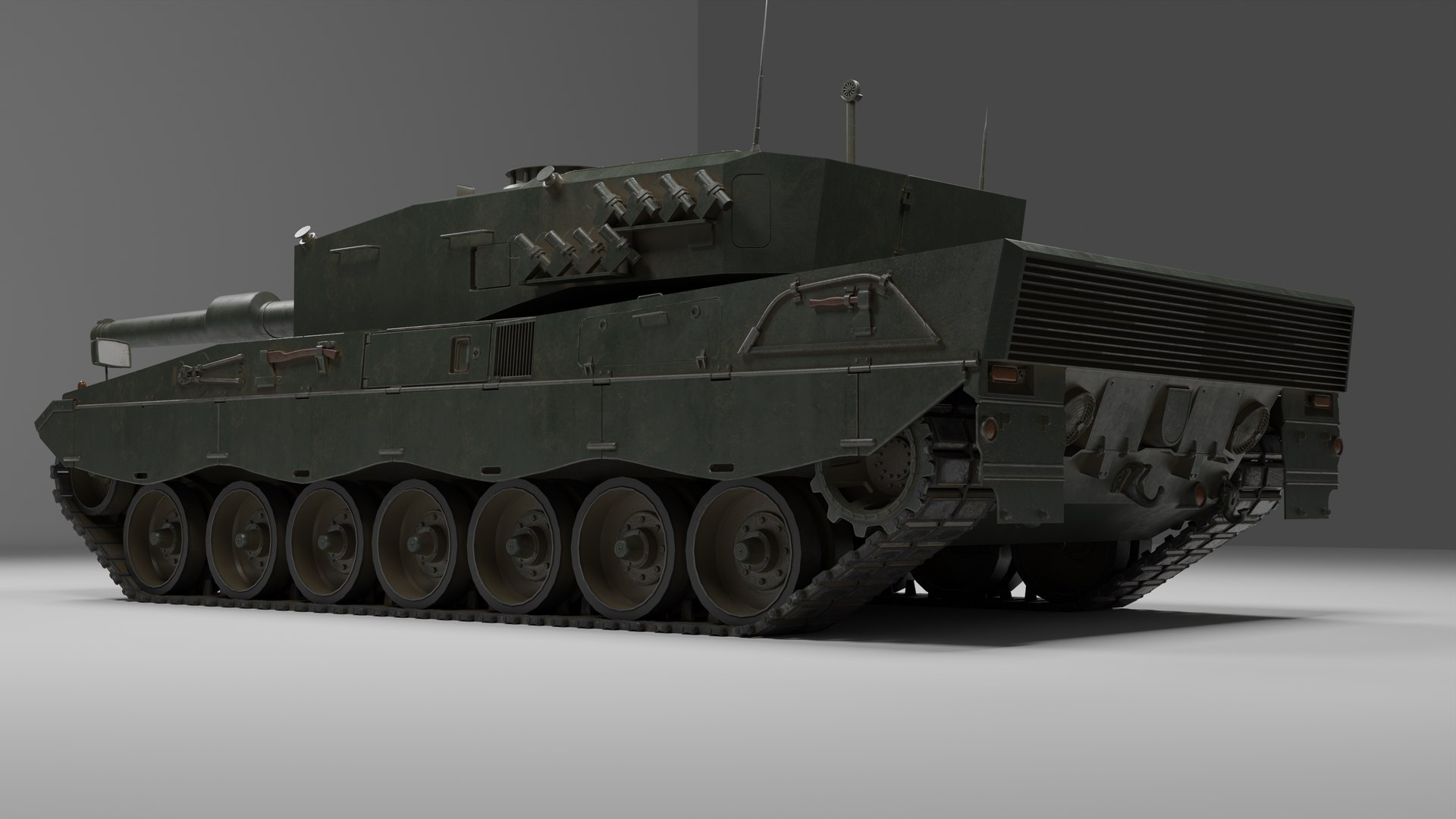 3D Model Leopard 2 - TurboSquid 2106822