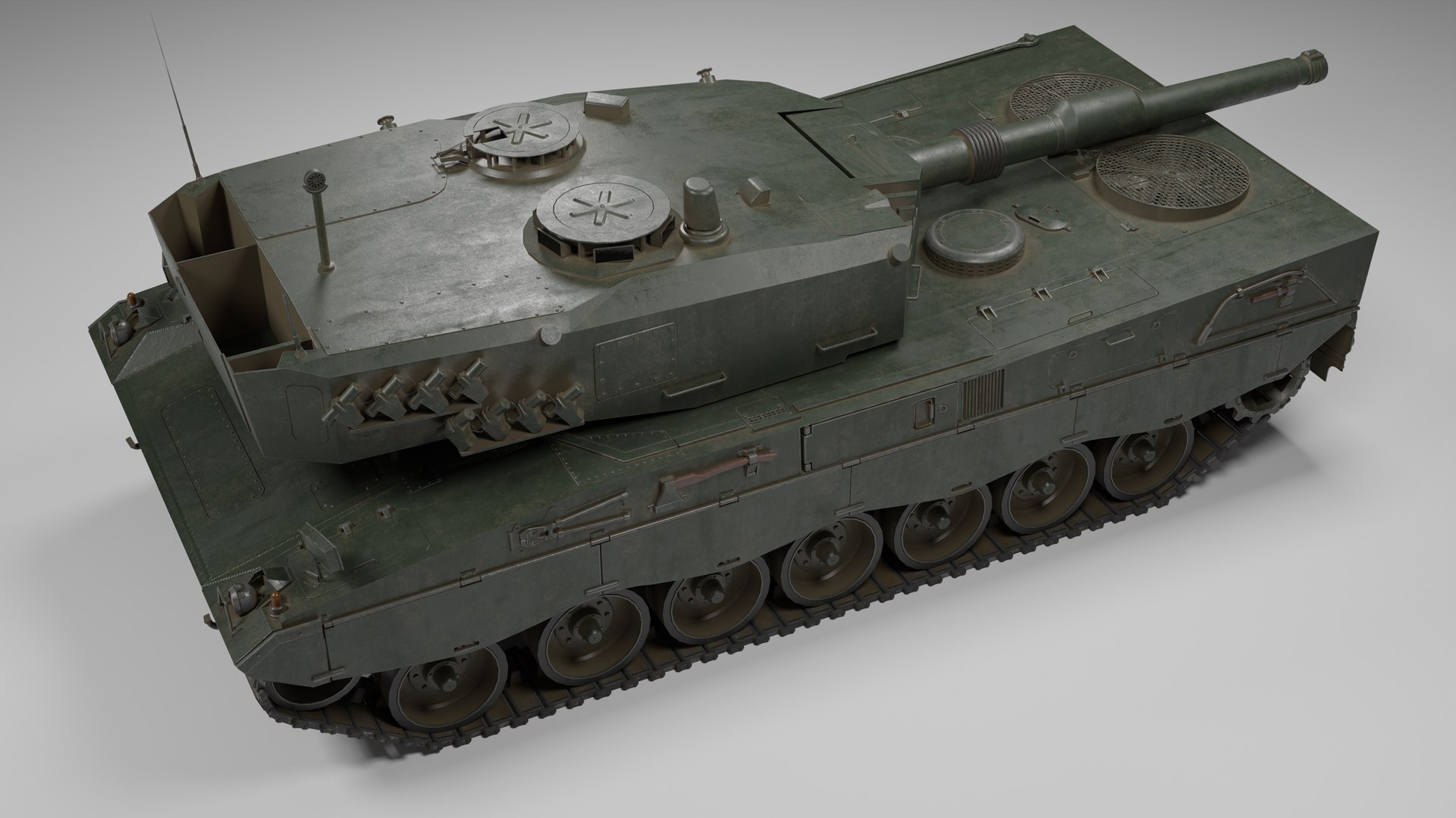3D Model Leopard 2 - TurboSquid 2106822