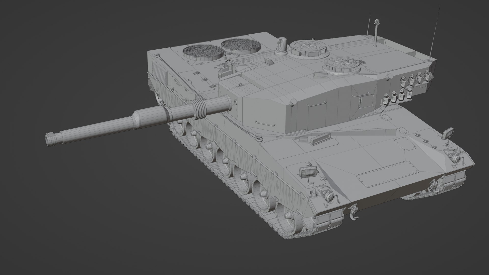 3D Model Leopard 2 - TurboSquid 2106822