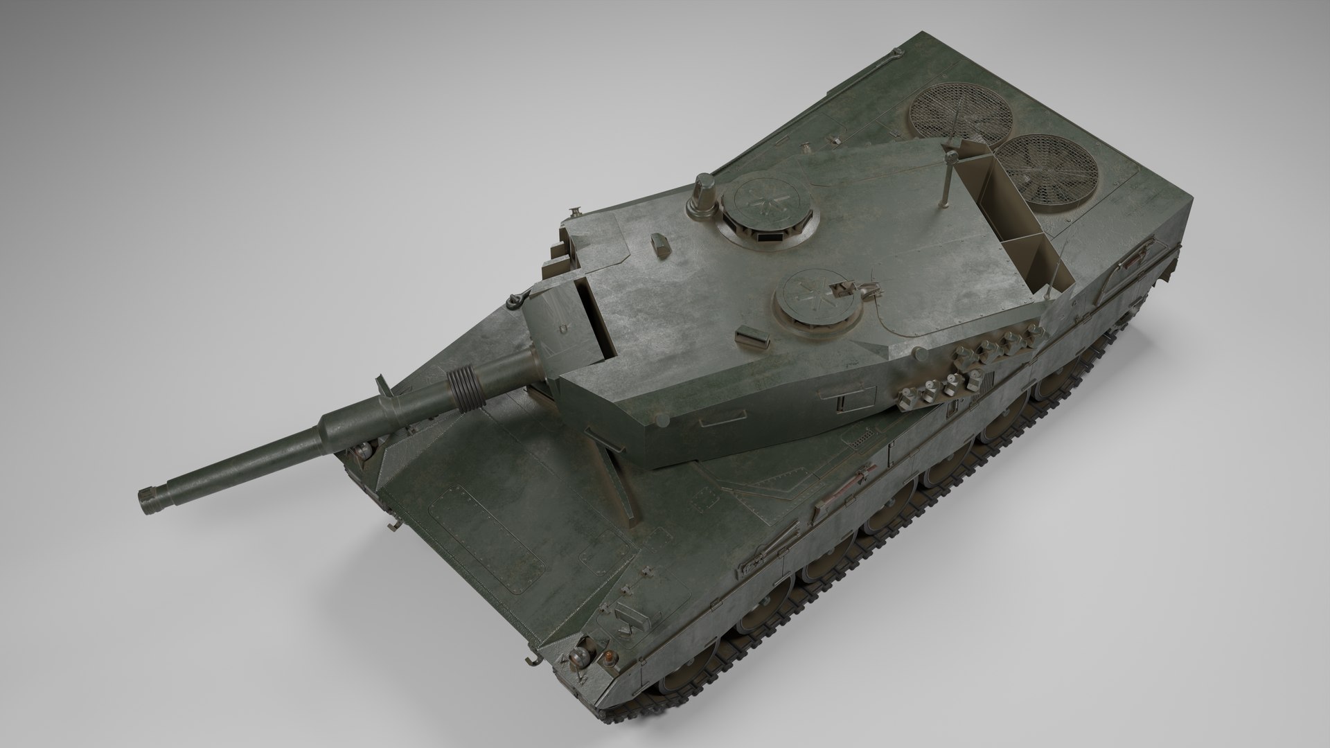 3D Model Leopard 2 - TurboSquid 2106822
