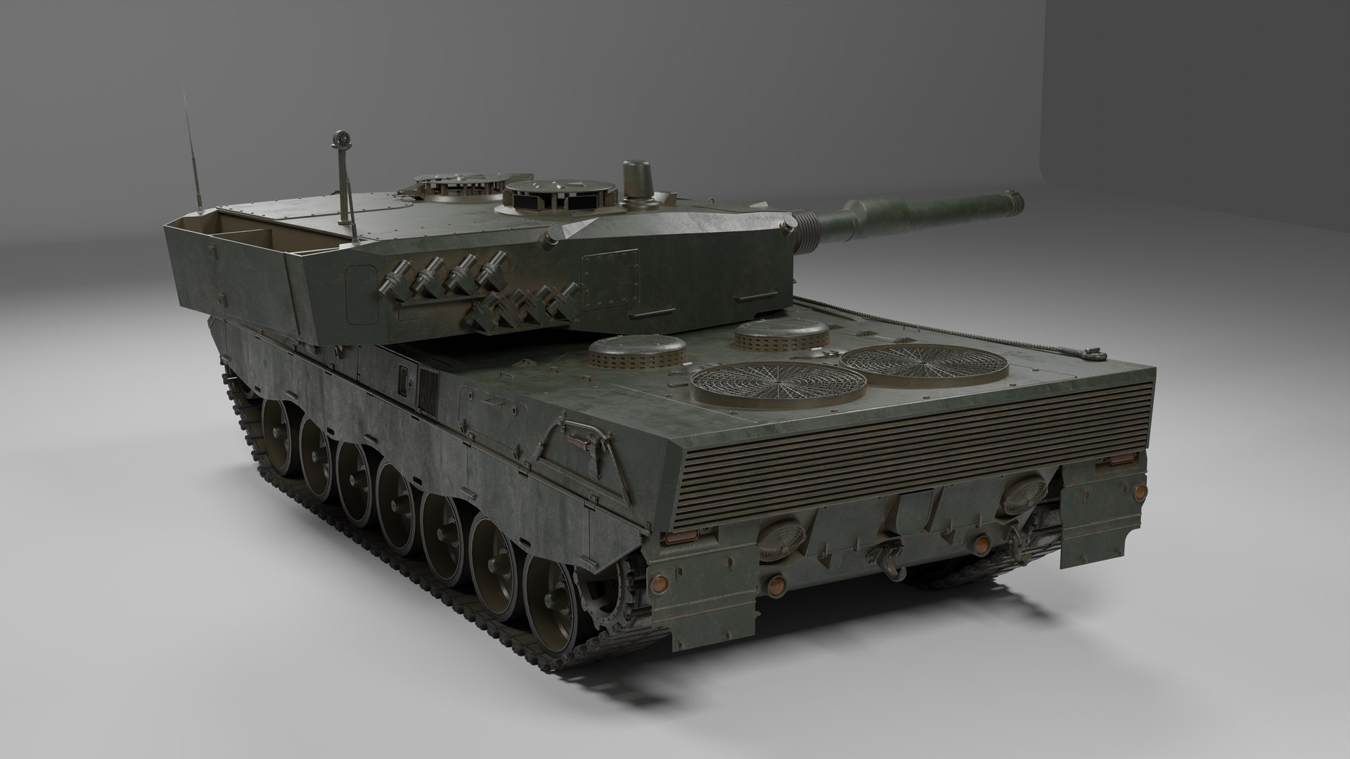 3D Model Leopard 2 - TurboSquid 2106822