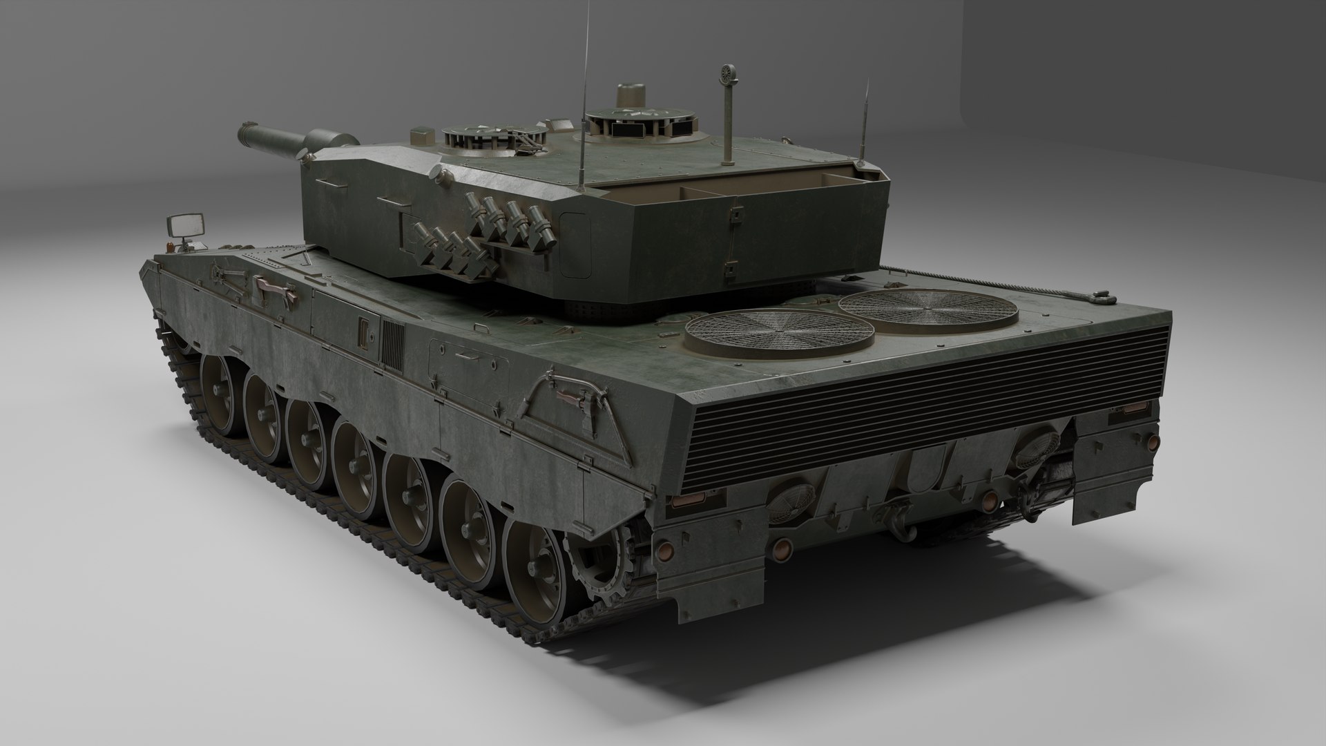 3D Model Leopard 2 - TurboSquid 2106822