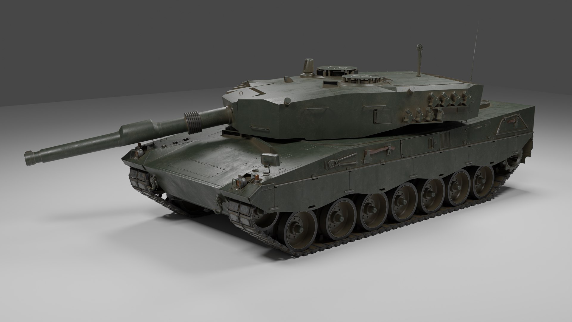 3D Model Leopard 2 - TurboSquid 2106822