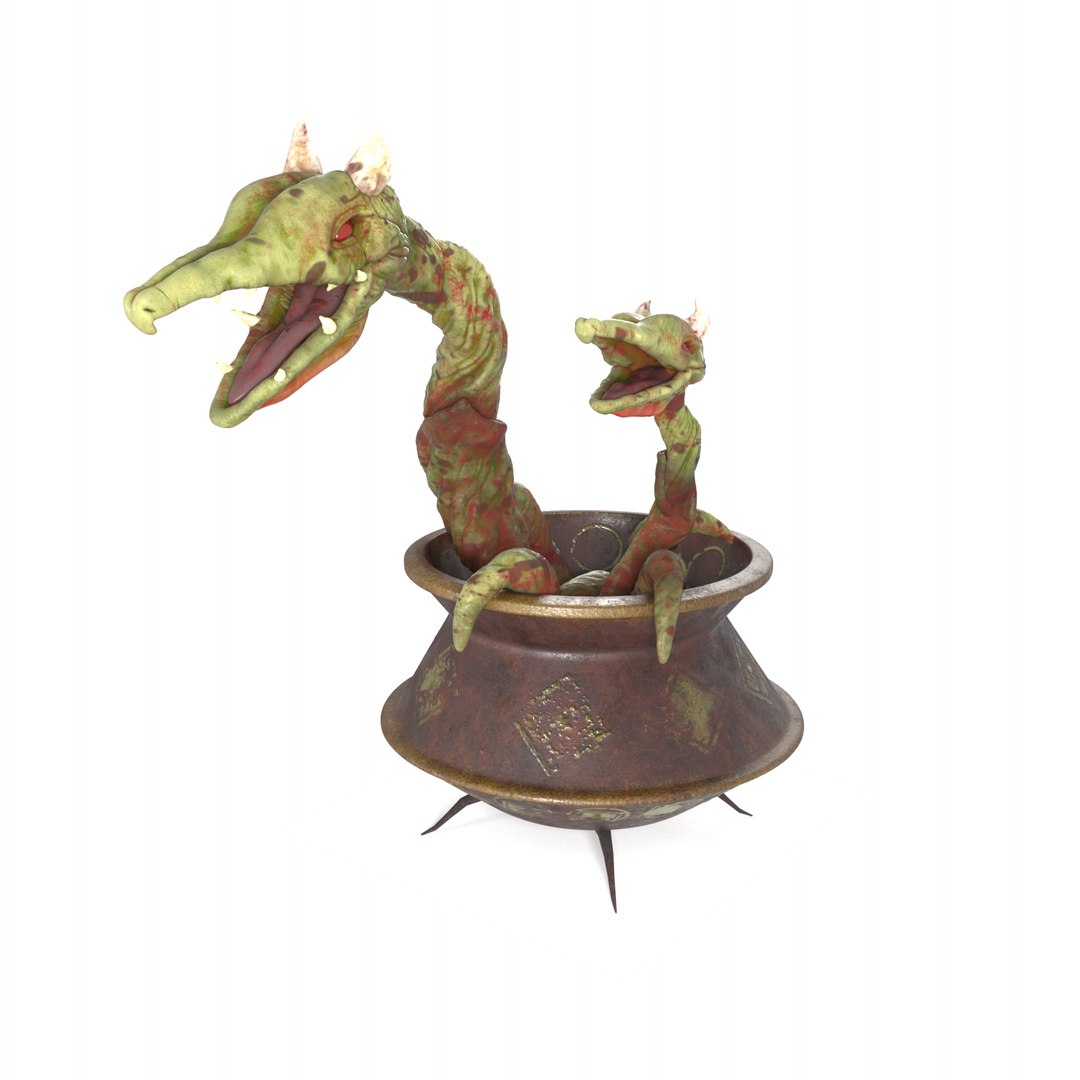 Angry Pot 3D Model - TurboSquid 1860660