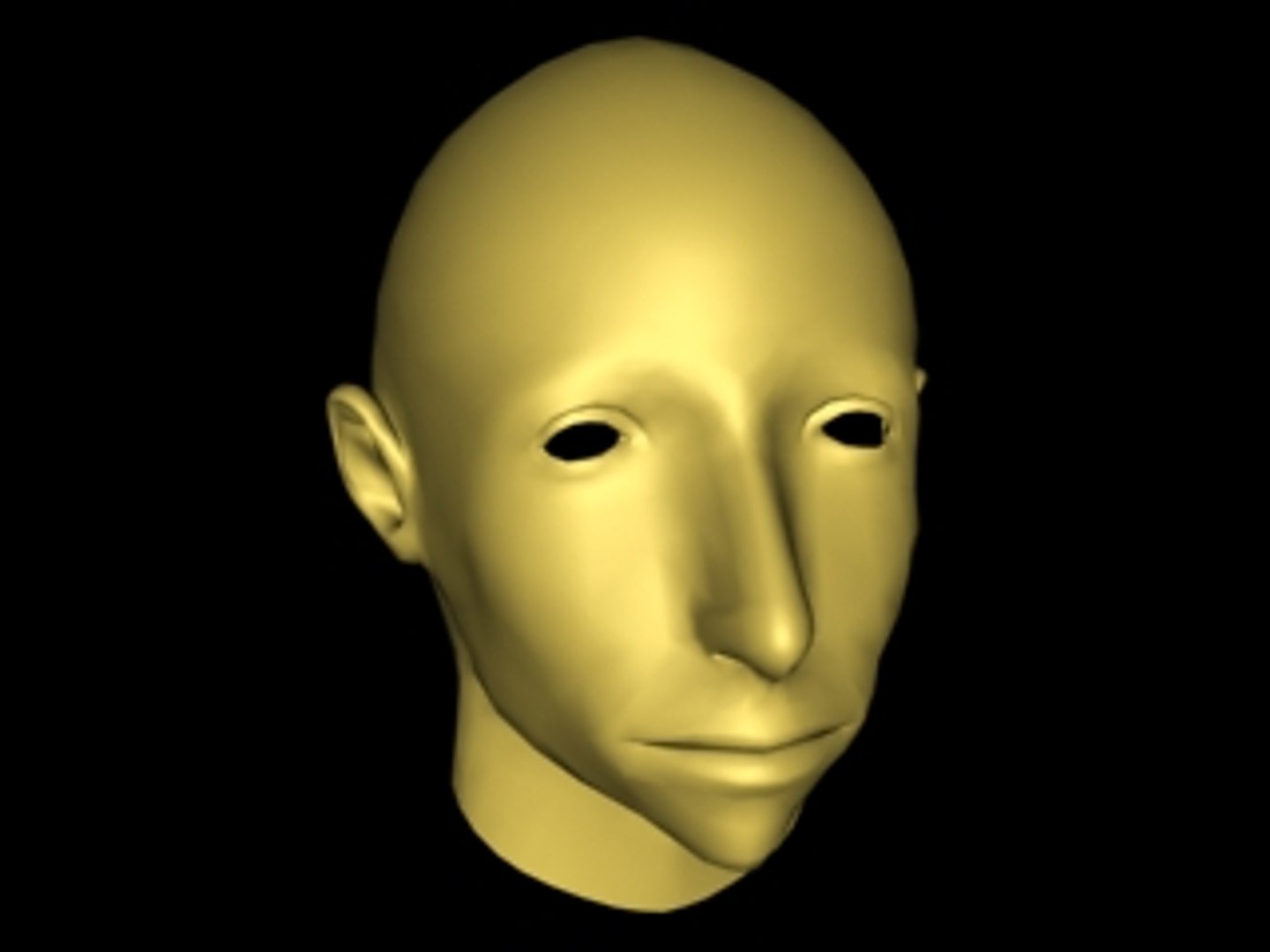 3d Model Woman Mesh Head