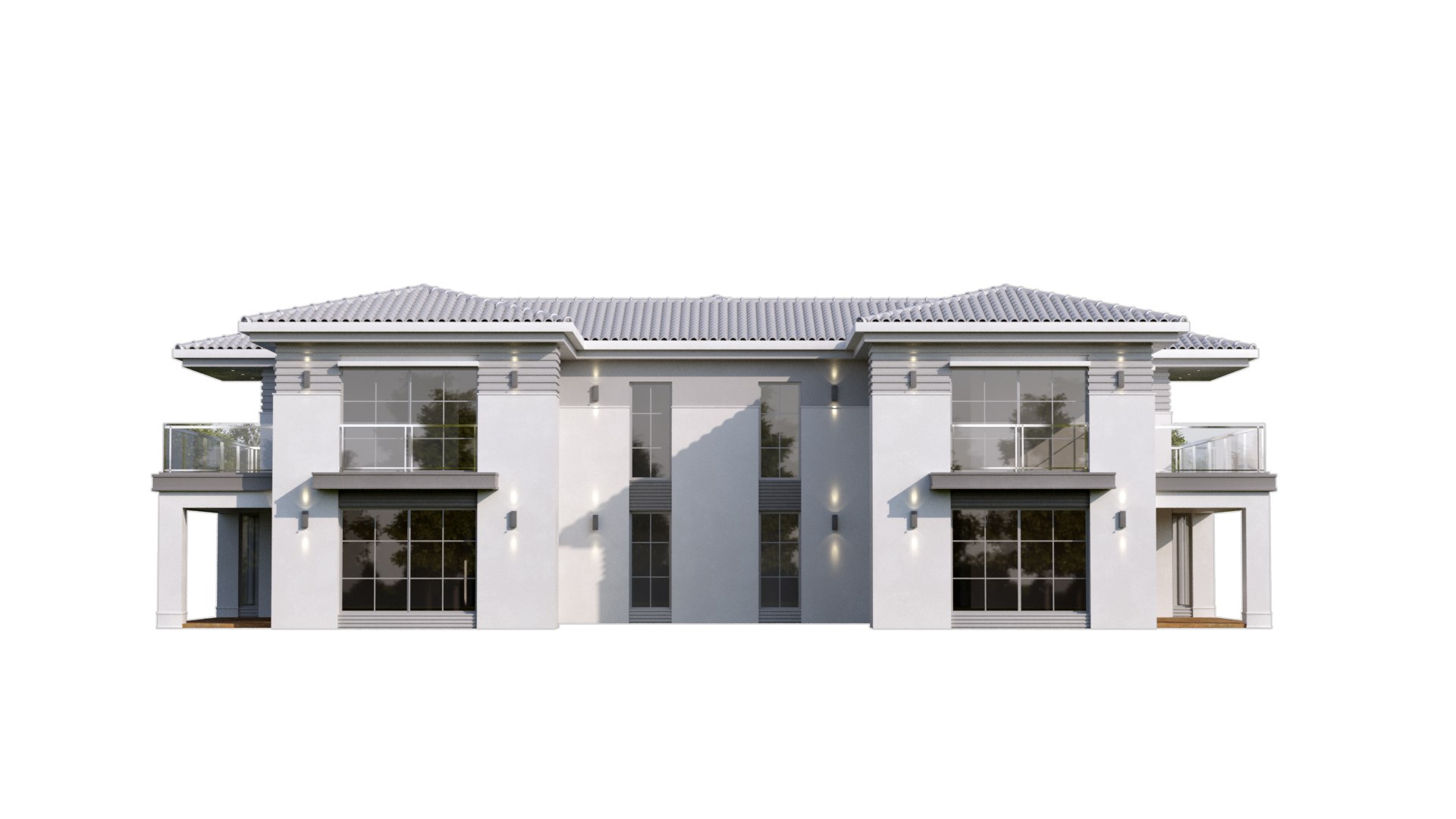 3D Classic Villa 2 - TurboSquid 2130626