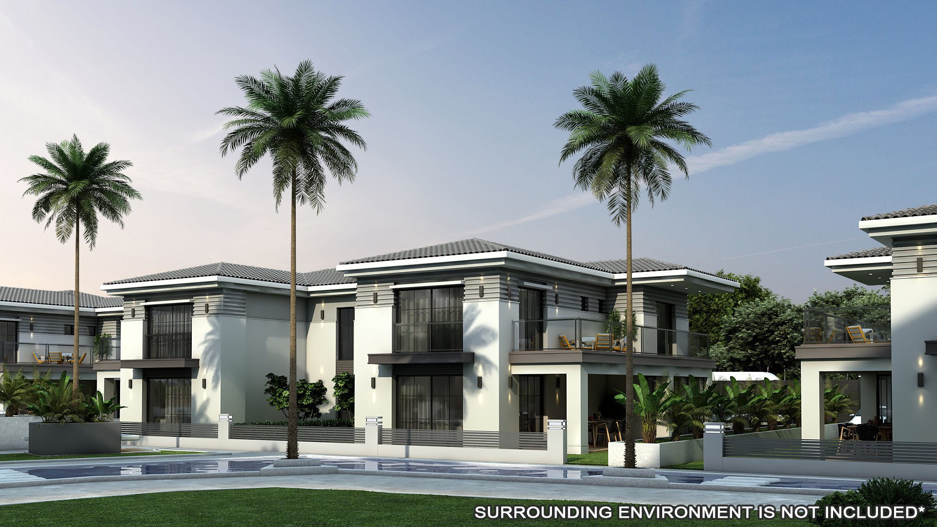 3D Classic Villa 2 - TurboSquid 2130626