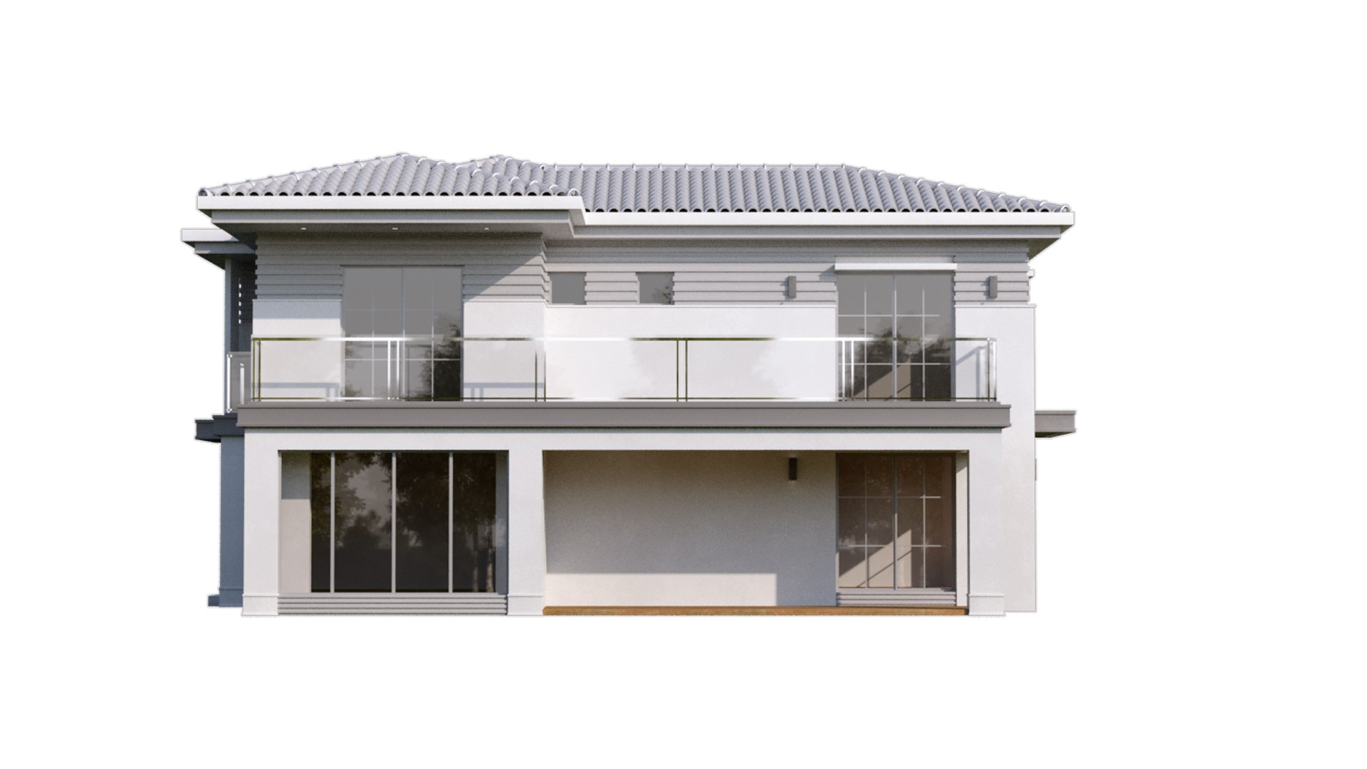 3D Classic Villa 2 - TurboSquid 2130626