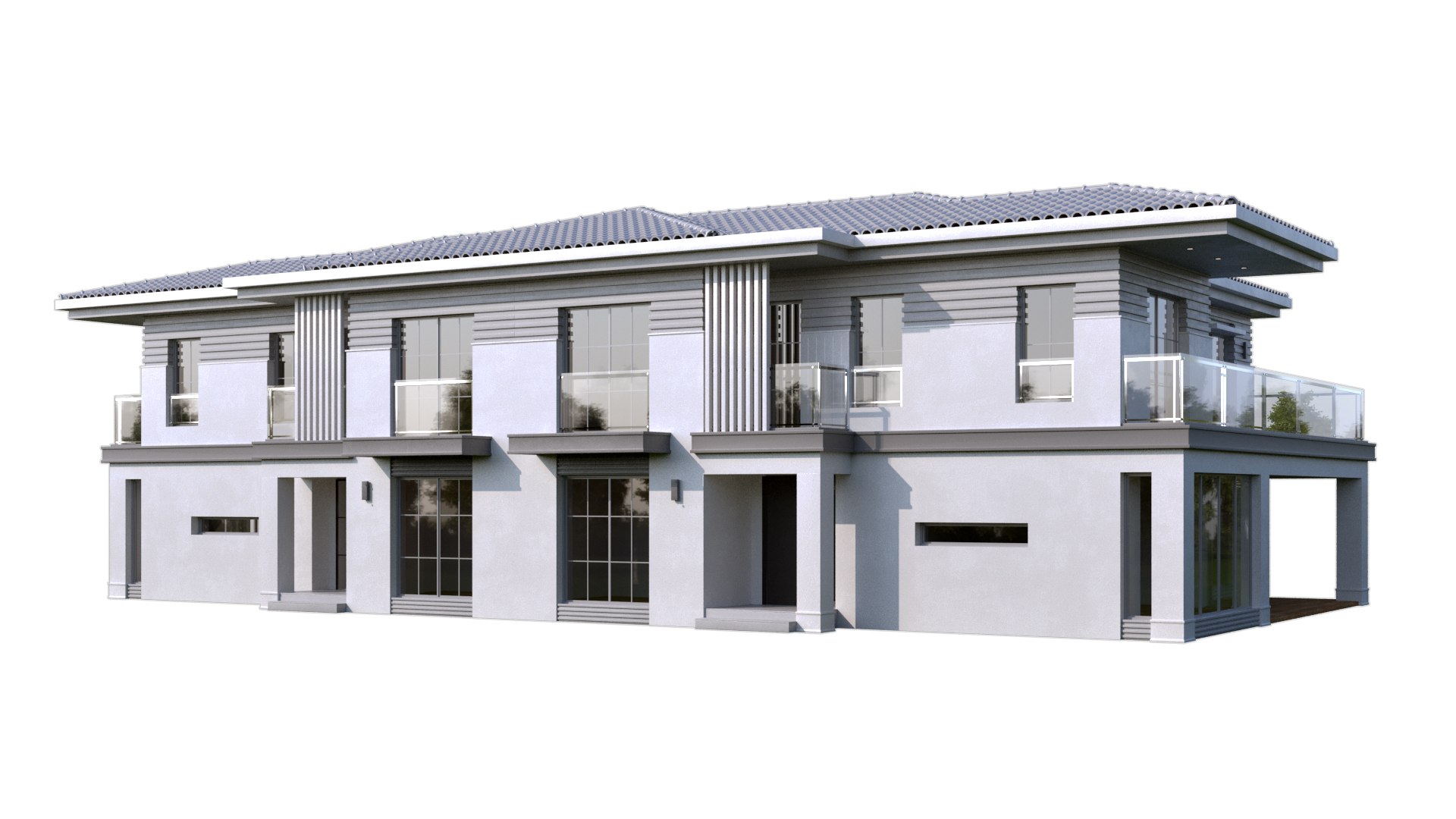 3D Classic Villa 2 - TurboSquid 2130626