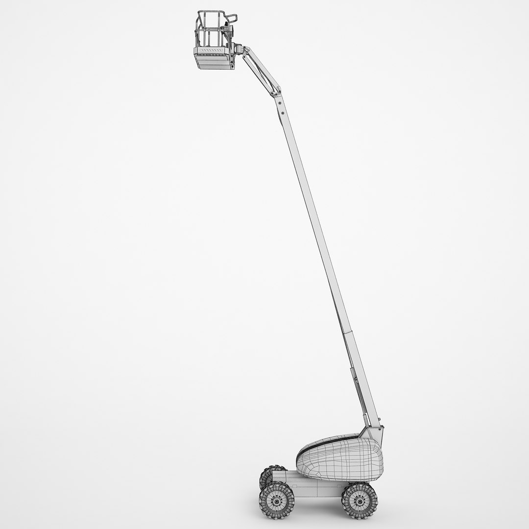 3D model telescopic boom lift - TurboSquid 1168548