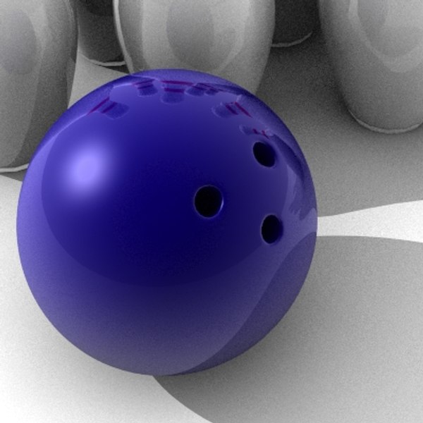 obj bowling scene kit