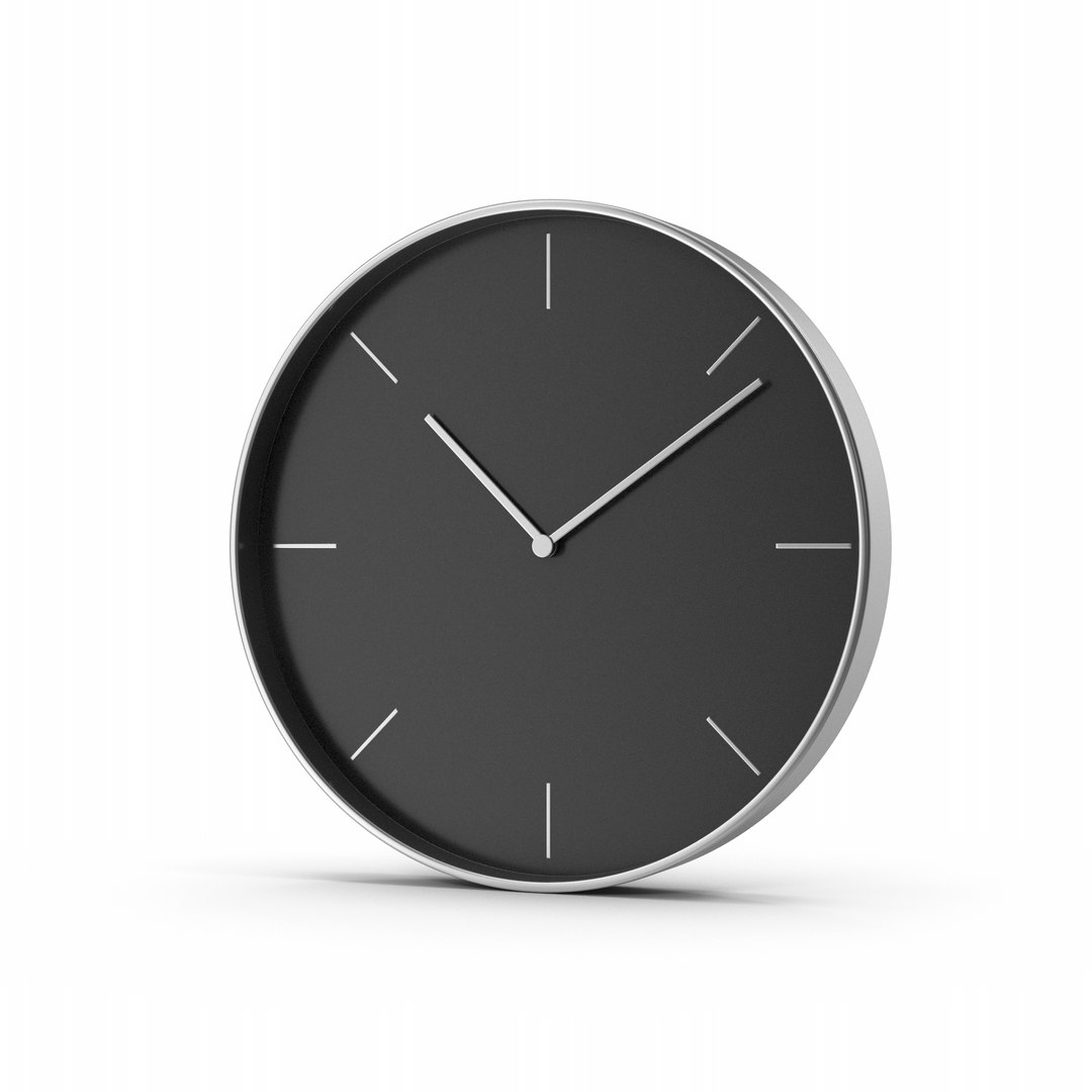 Wall Clock Model - TurboSquid 2186556