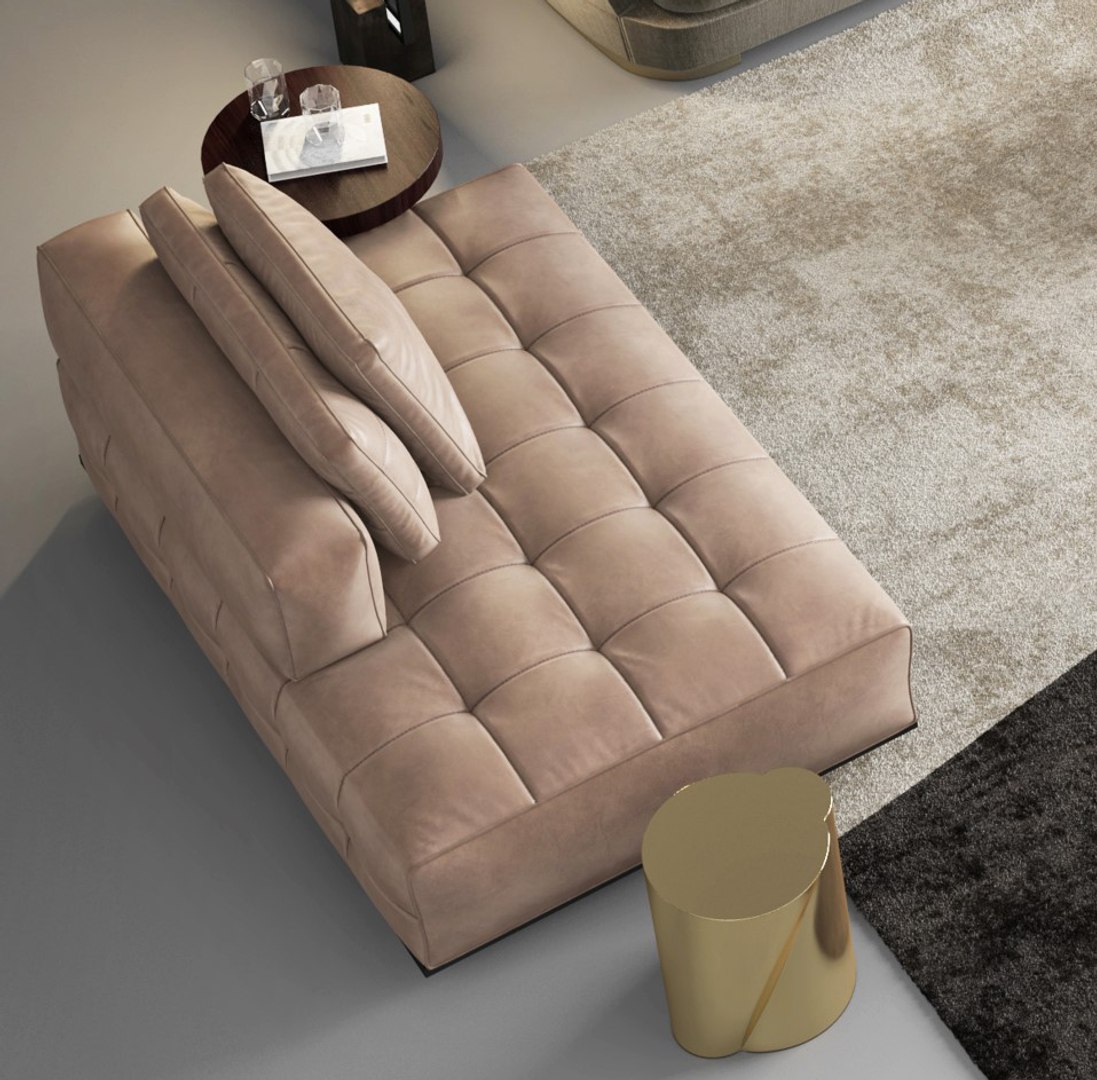 Minotti Grand Jacques Sofa Model - TurboSquid 1578589