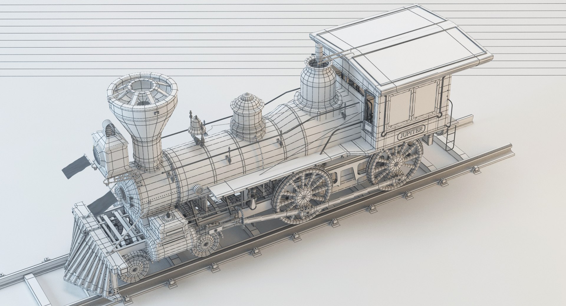 jupiter steam locomotive max