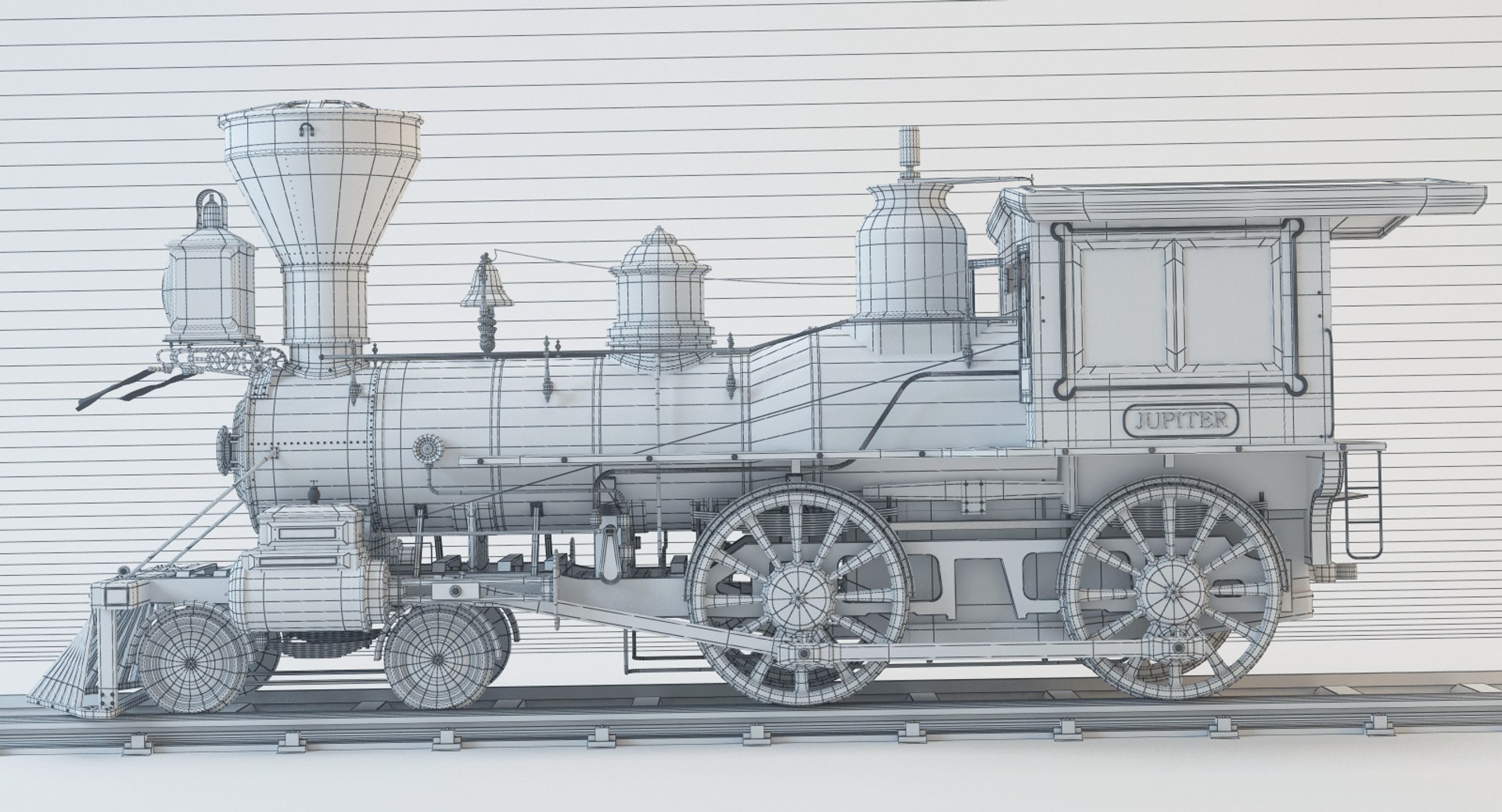 jupiter steam locomotive max