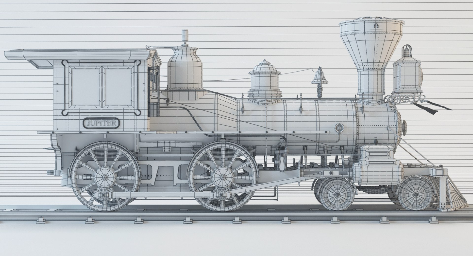 jupiter steam locomotive max