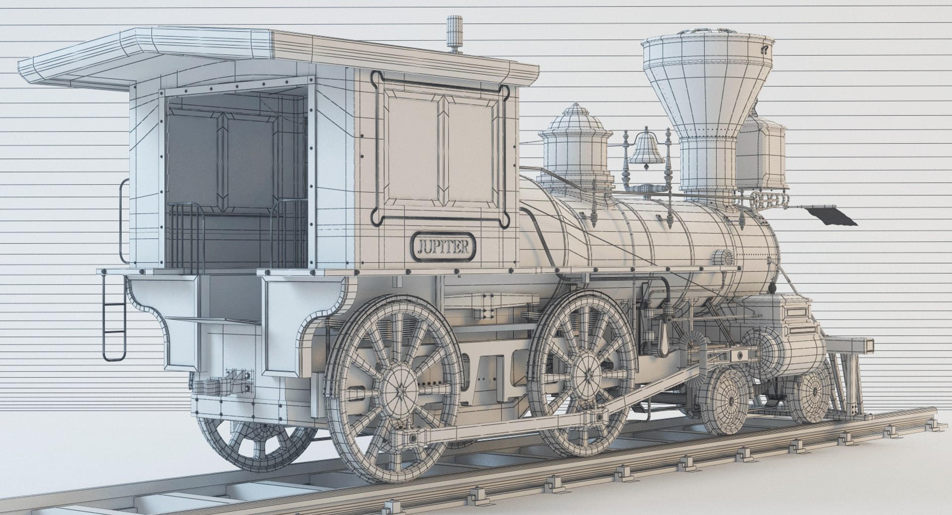 jupiter steam locomotive max