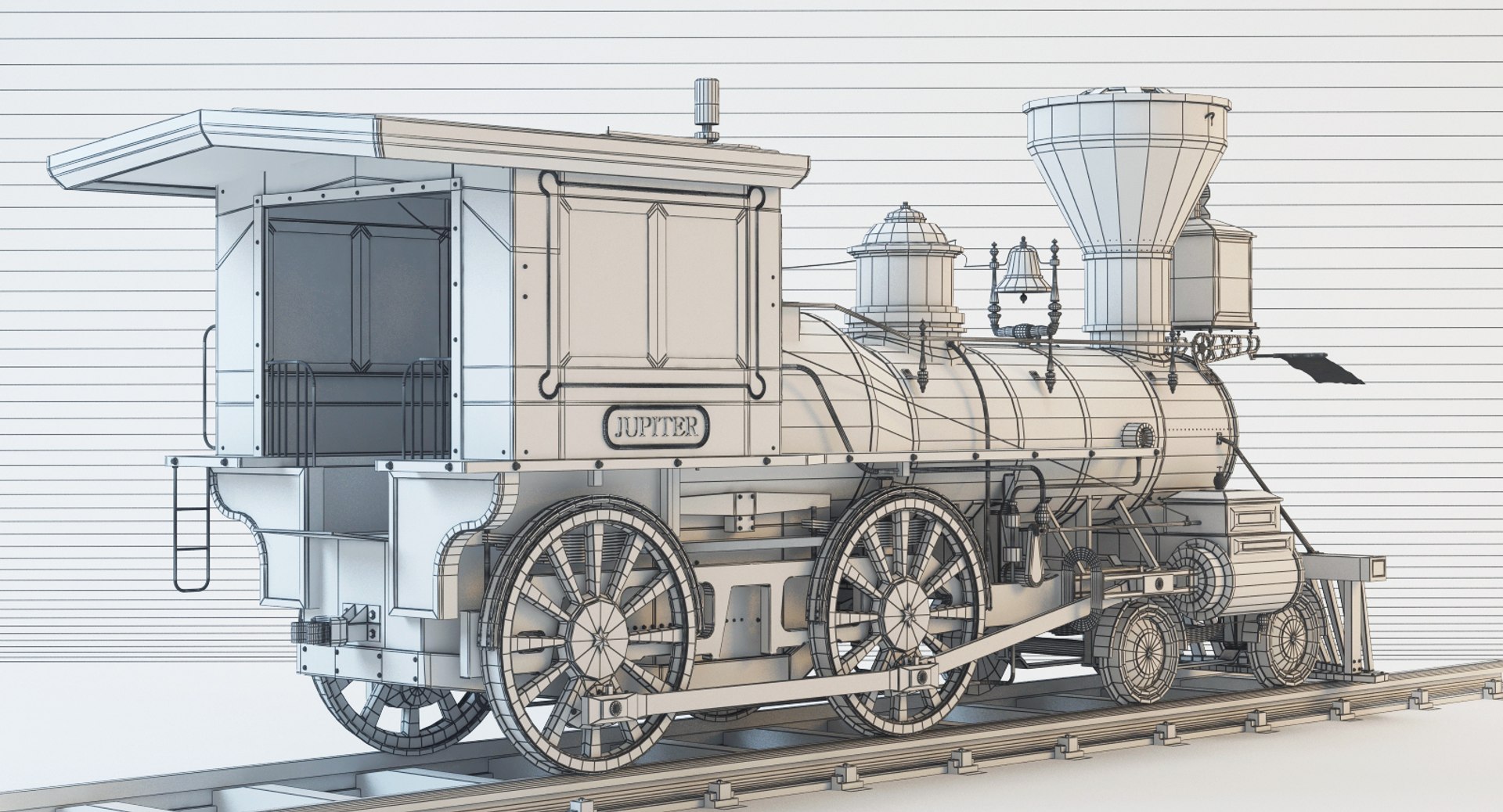 jupiter steam locomotive max
