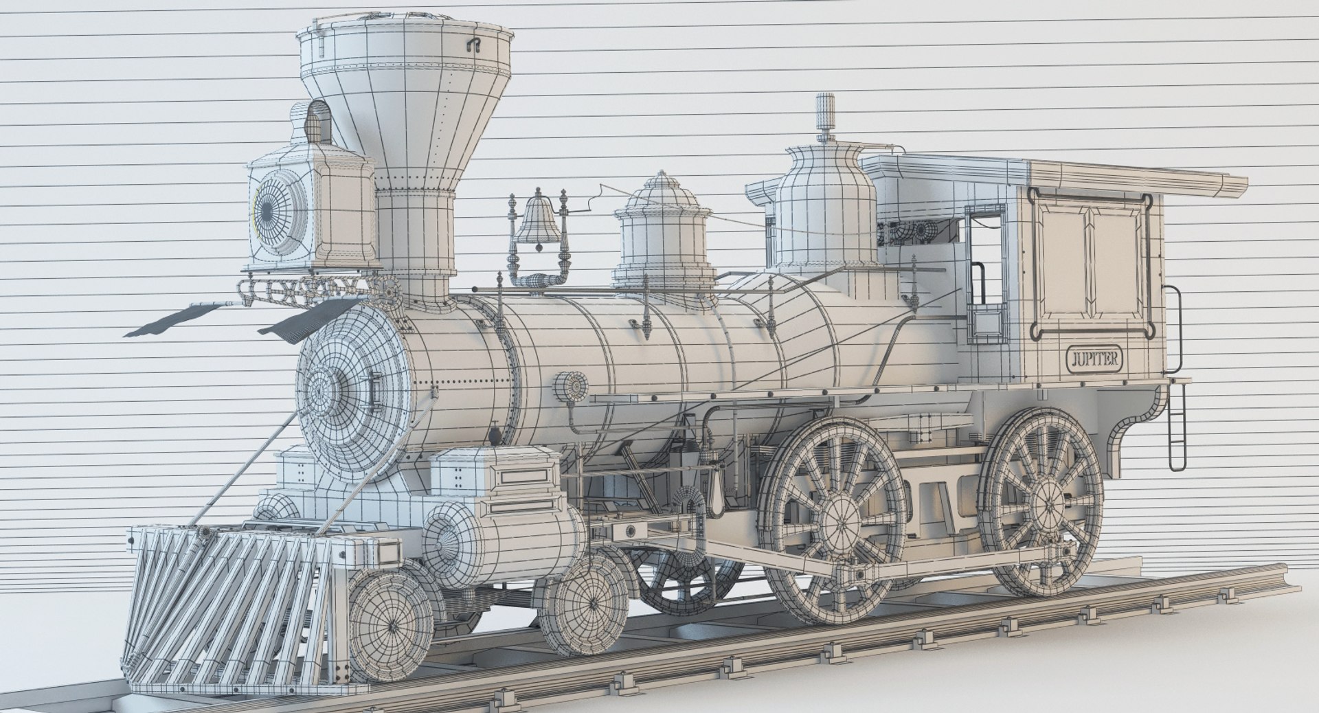 jupiter steam locomotive max