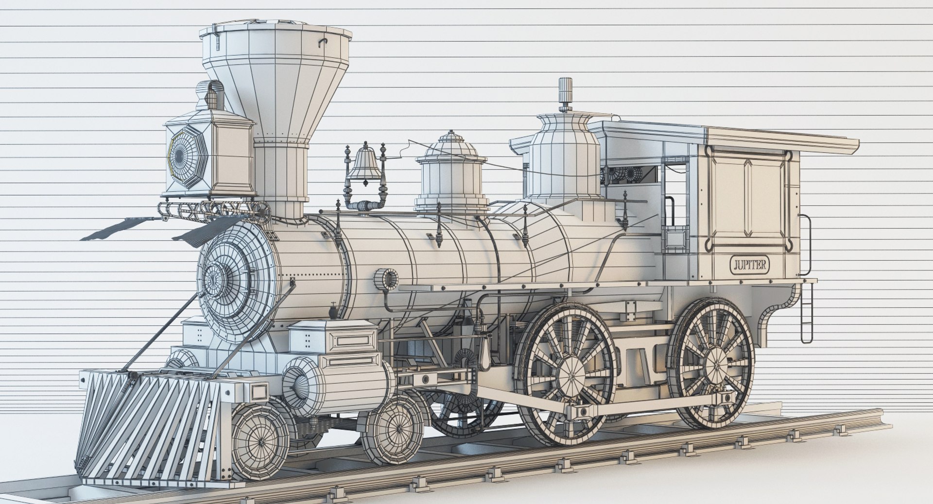 jupiter steam locomotive max