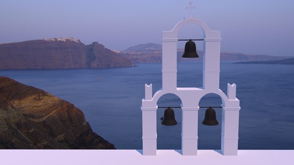 3D Santorini Models | TurboSquid