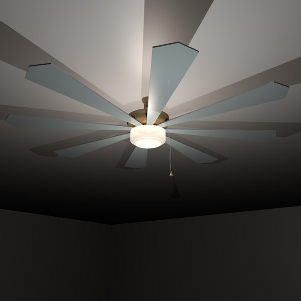 3d 3ds ceiling fan