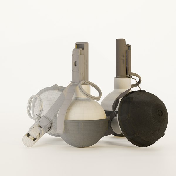 Free flash-bang grenade zaria 3D model - TurboSquid 1404150