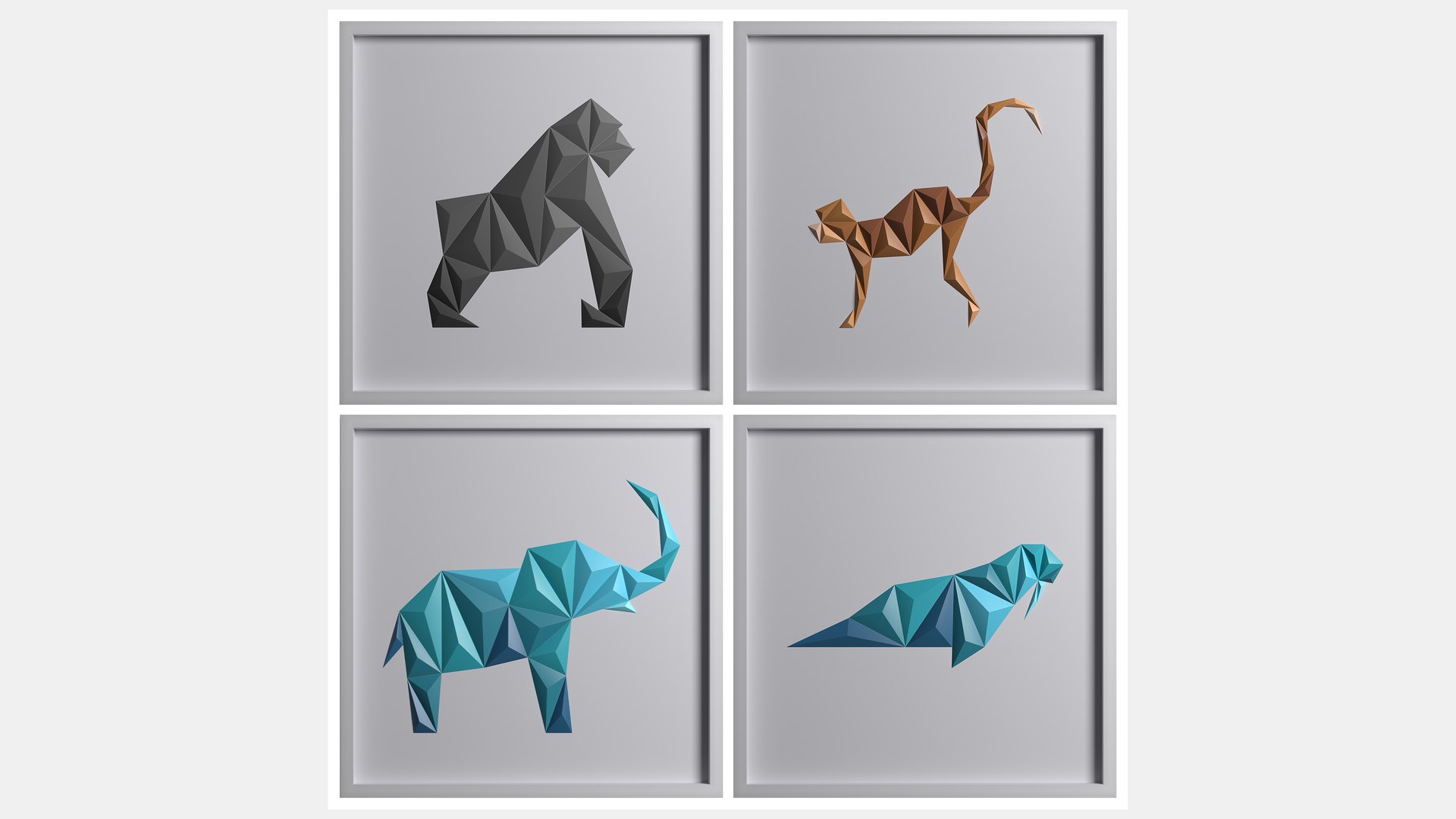 3D Paper ArtWork 25 - TurboSquid 2005301