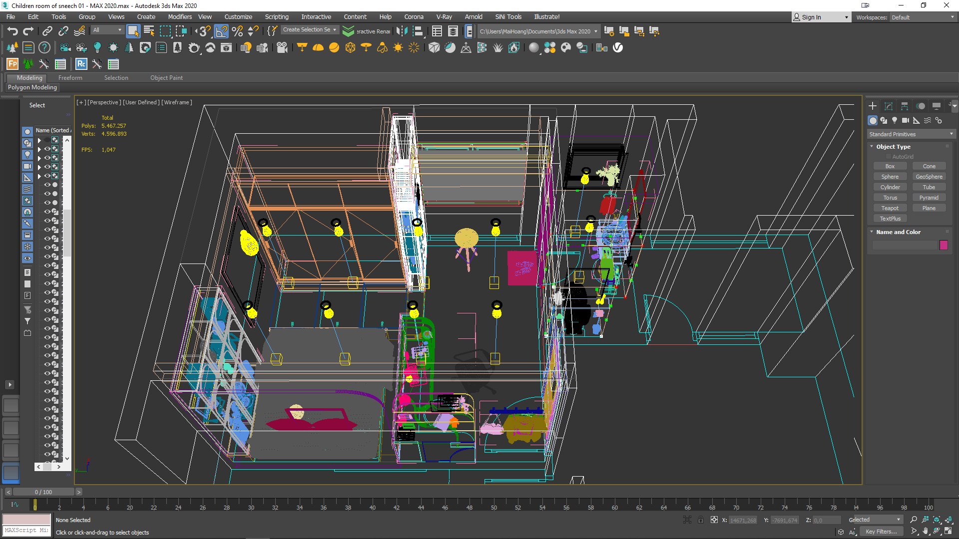 Children Room Of Sneech 01 - MAX FBX OBJ SKP Simlab Collada 3D - TurboSquid 2238194
