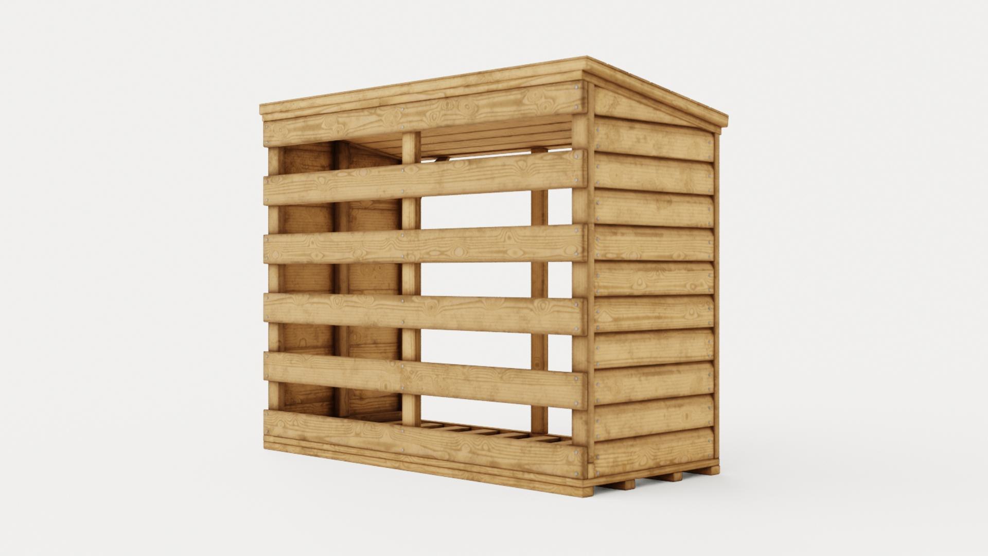 3D Log Store Model - TurboSquid 2252142