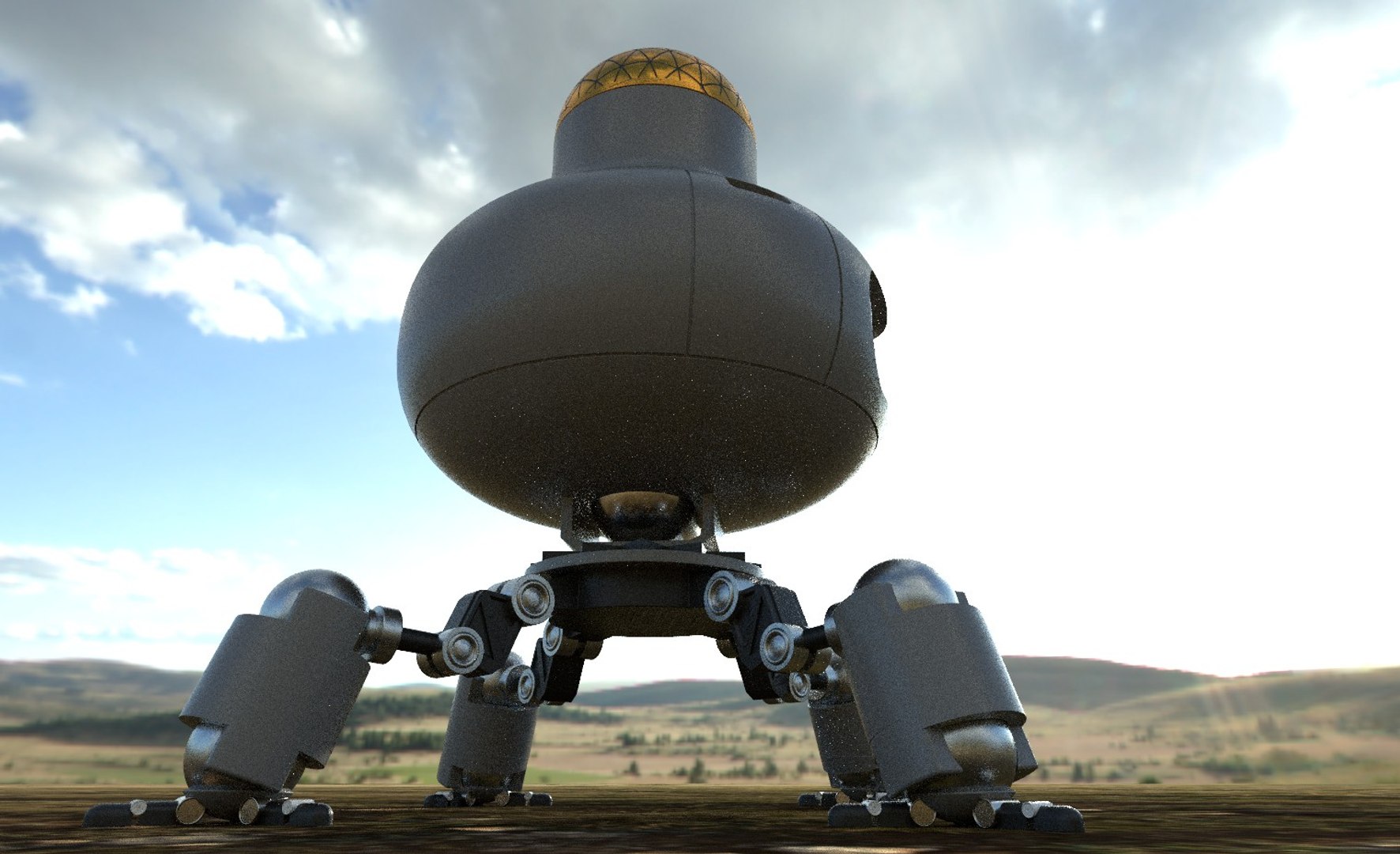 Robot Bot 3D Model - TurboSquid 1577358