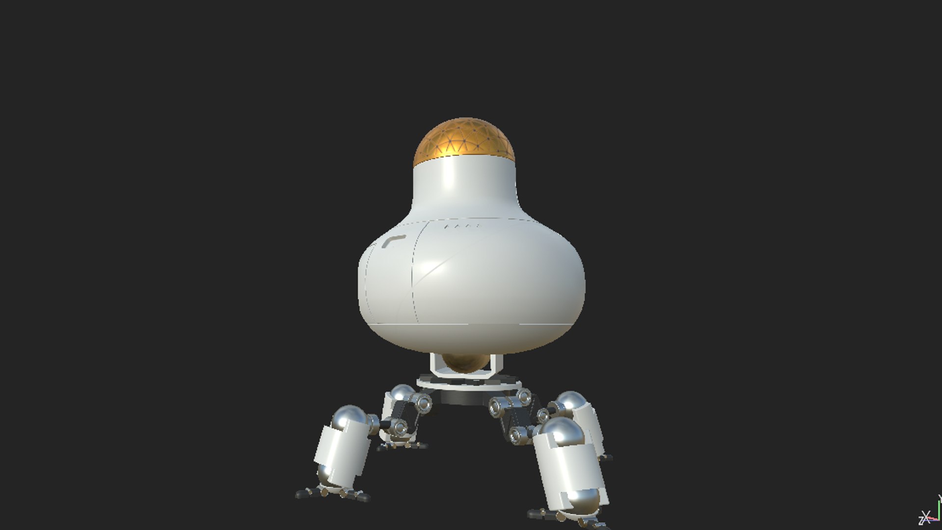 Robot Bot 3D Model - TurboSquid 1577358